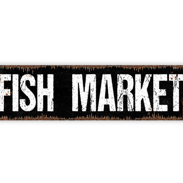Fresh Fish Sign - Etsy