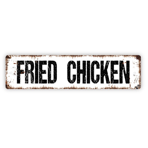 Fried Chicken Sign - Etsy