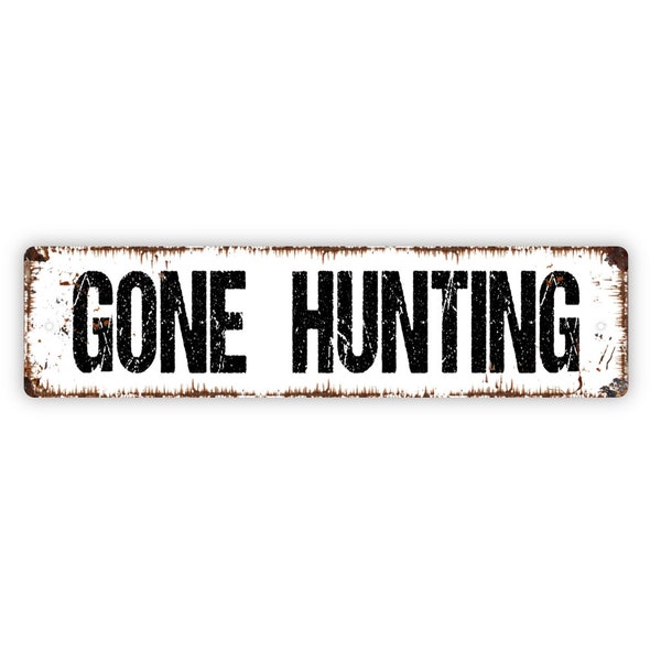 Hunting Sign - Etsy
