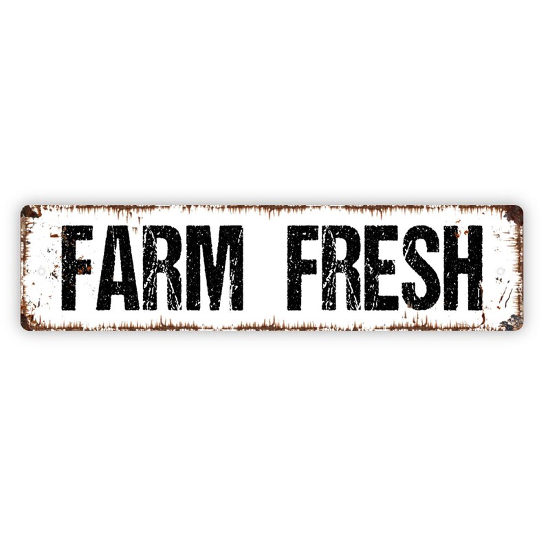 Farm Fresh Sign - Etsy