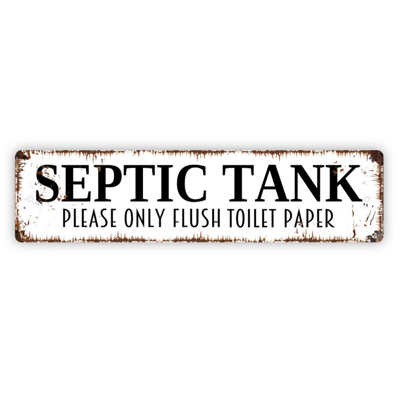 Septic Sign - Etsy