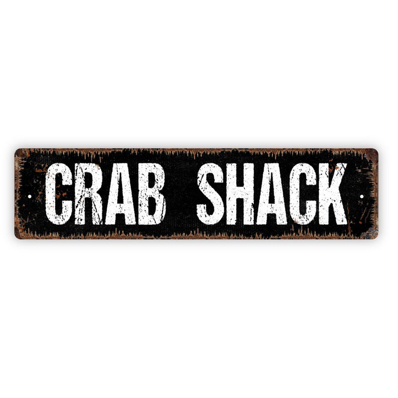 Crab Shack Sign - Etsy