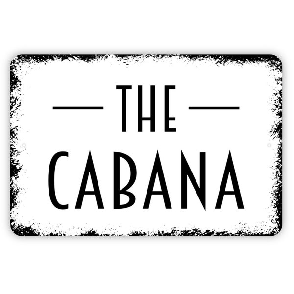 Outdoor Cabana Signs - Etsy