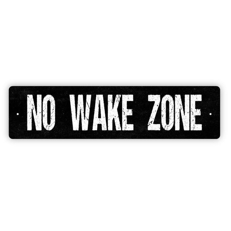 No Wake Zone - Etsy