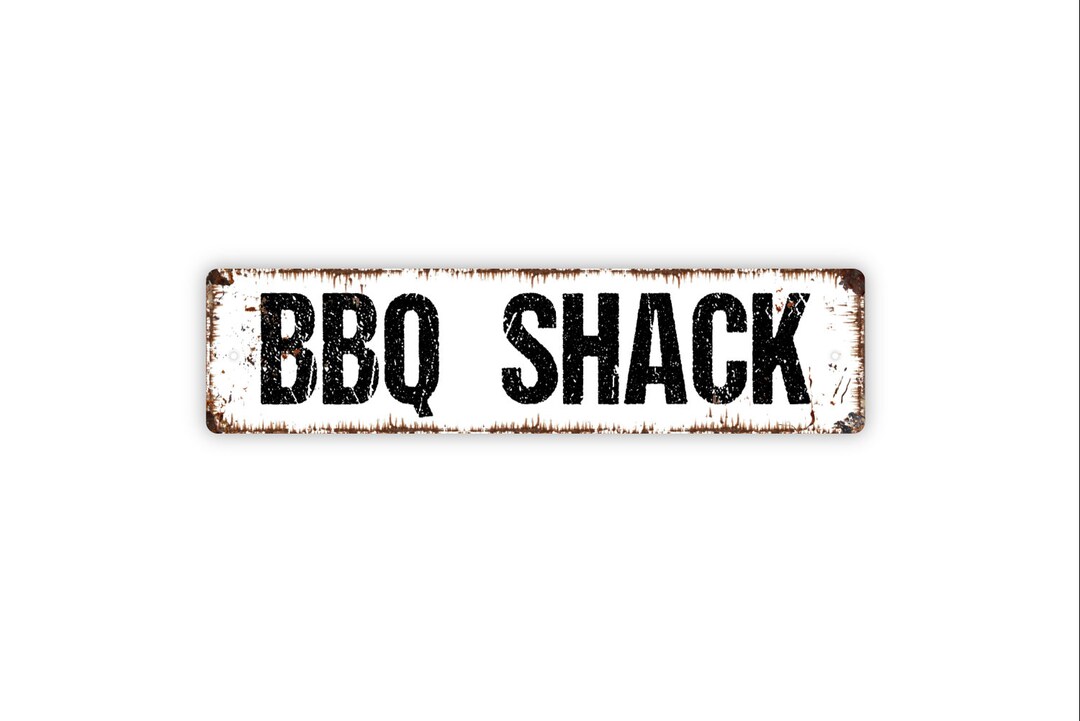 BBQ Shack Sign - Barbecue Smoke Pit Smoker Grill Pit Master Rustic ...