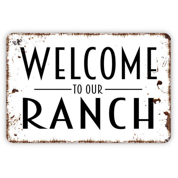 Ranch Sign - Etsy
