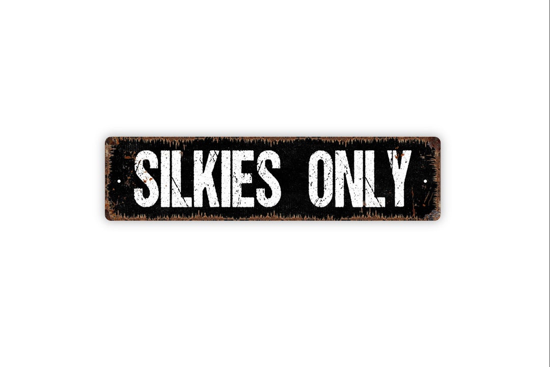 Silkies Only Sign - Chicken Coop Hen Rooster Farm Fresh Eggs Hen House ...