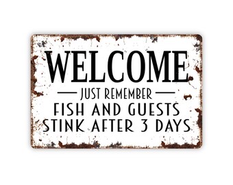 Fish Welcome Sign | Etsy