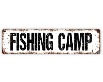 Fishing Camp Sign - Etsy