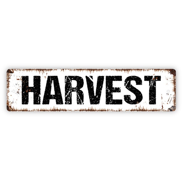 Harvest Signs - Etsy