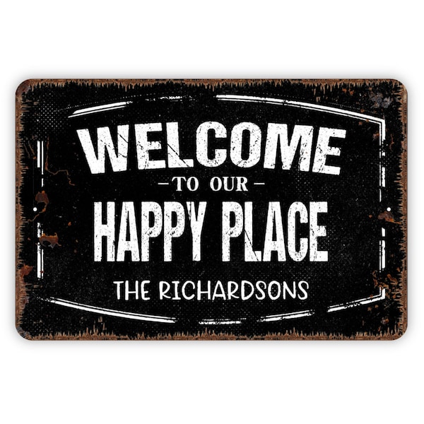 Welcome to Our Happy - Etsy