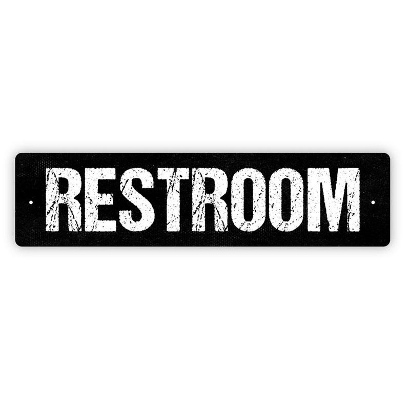 Men and Women Restroom Sign - Etsy