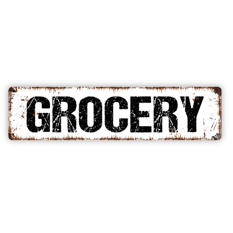 Grocery Sign - Etsy