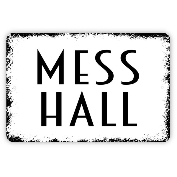 Mess Hall - Etsy