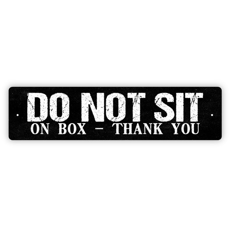 Do Not Sit Signs - Etsy