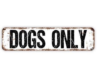 Dog Street Sign | Etsy