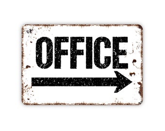 Office Arrow Sign - Etsy