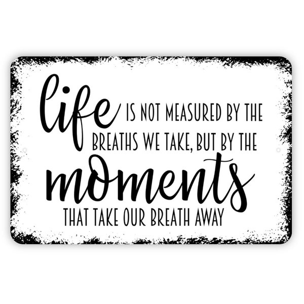 Life is Not Measured - Etsy
