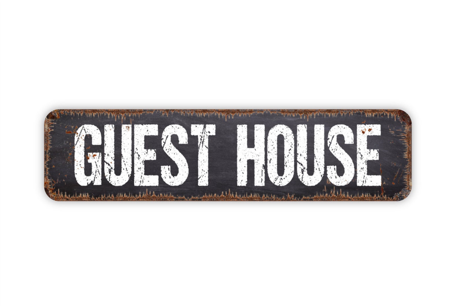 Guest House Sign Bed and Breakfast Bedroom Rustic Custom - Etsy