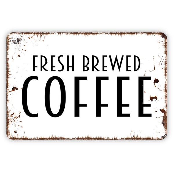 Fresh Coffee Sign - Etsy