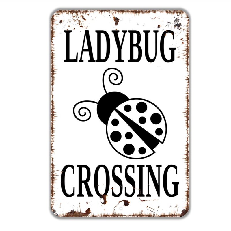 Ladybug Crossing Sign - Etsy