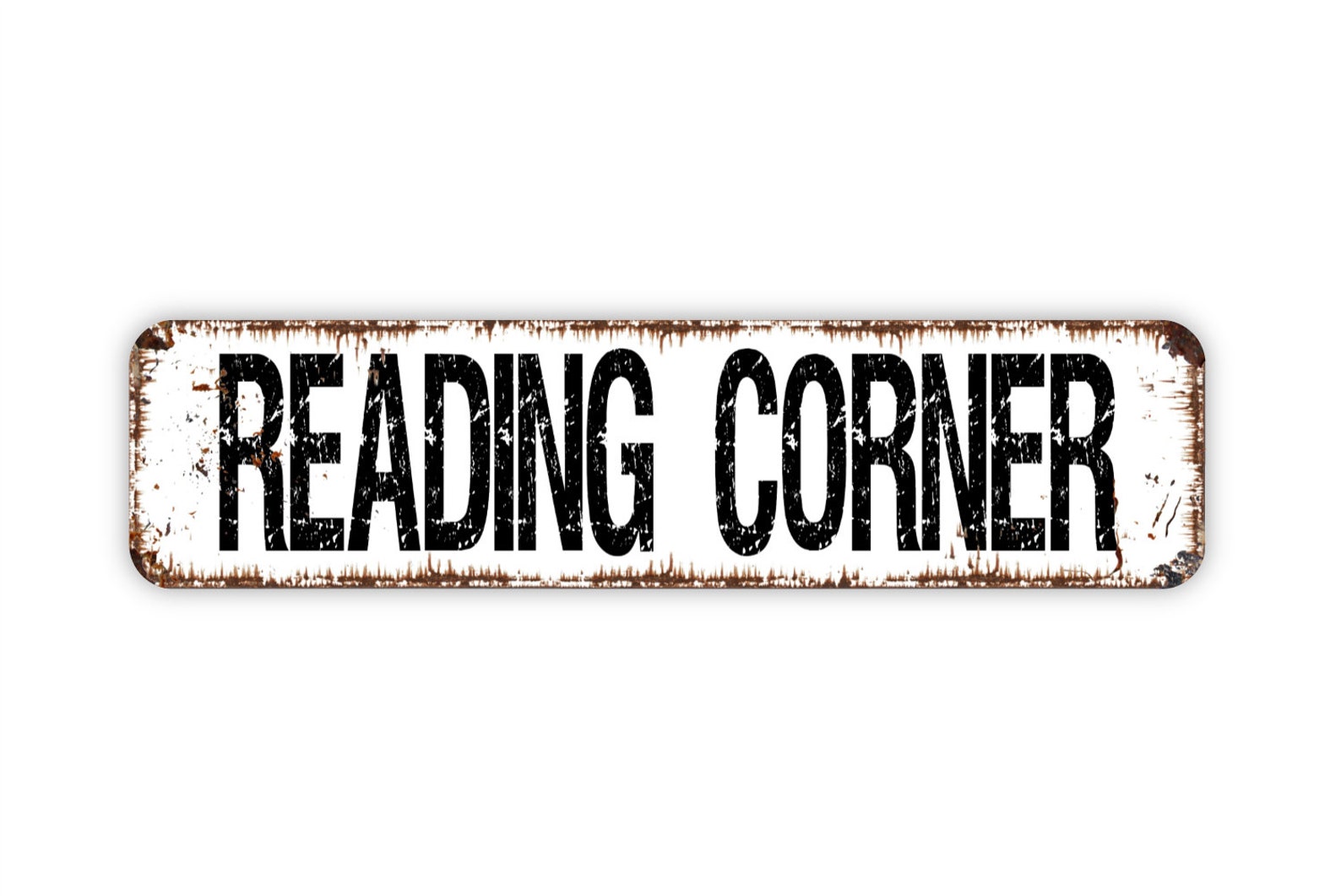 Reading Corner Sign Library Metal Sign Reading Room Sign | Etsy