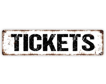 Tickets Here Sign - Etsy