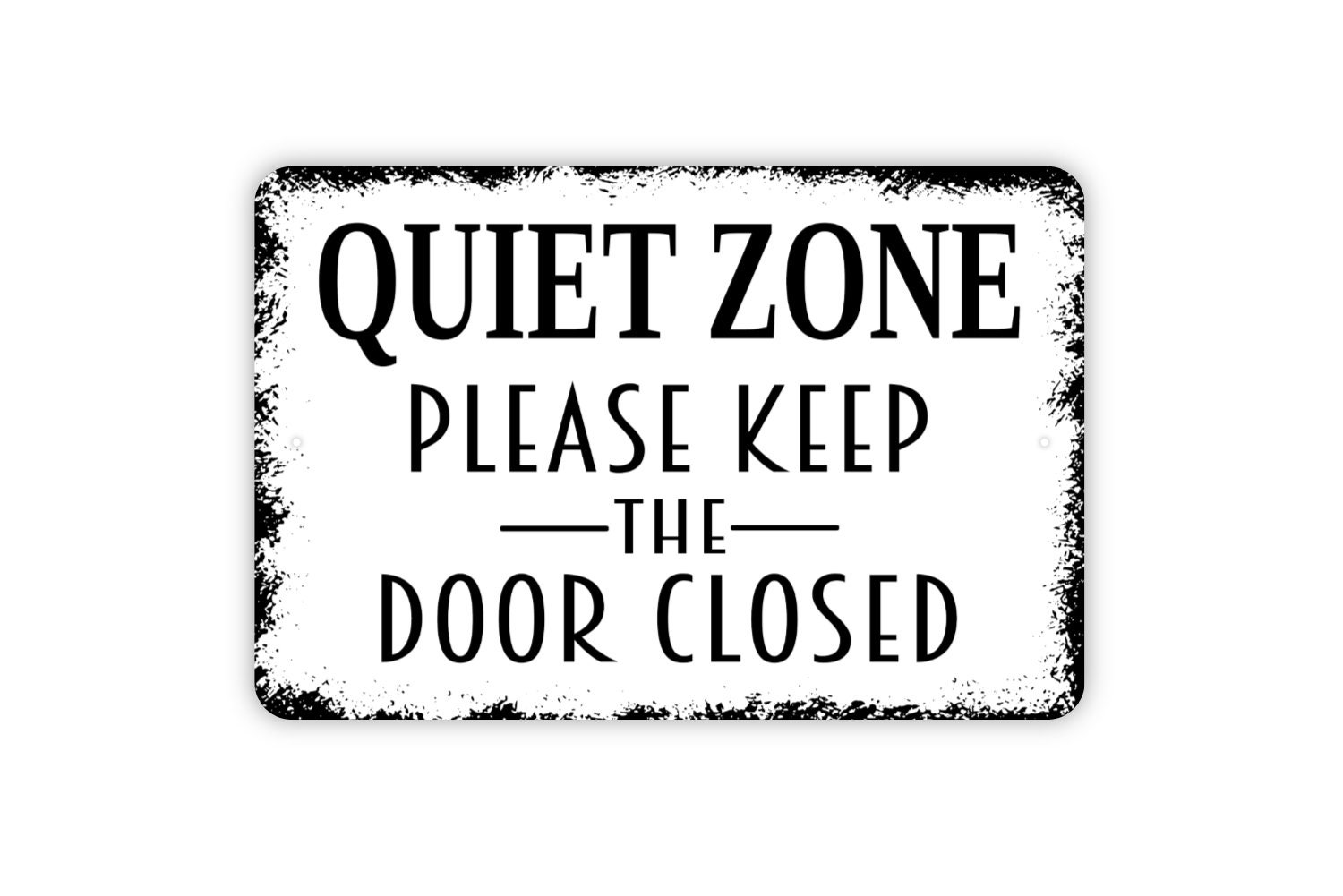 Quiet Zone Sign Printable