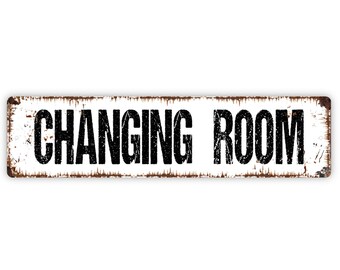 Pool Changing Room Sign - Etsy