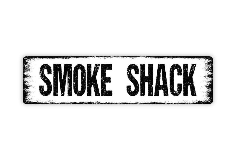 Smoke Shack Sign | BBQ Grill Shed Wall Art | Backyard Smoker Pit Decor ...