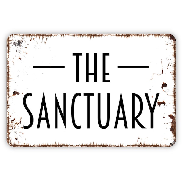 Sanctuary Sign - Etsy