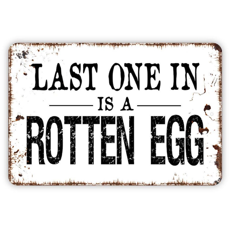 Last One in a Rotten Egg - Etsy
