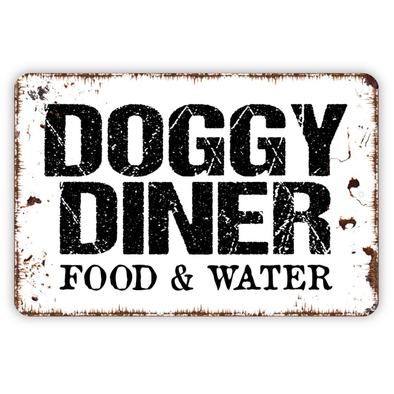 Doggy Diner Sign - Etsy