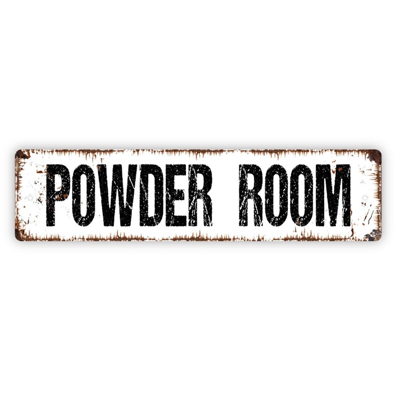 Powder Room Signs - Etsy