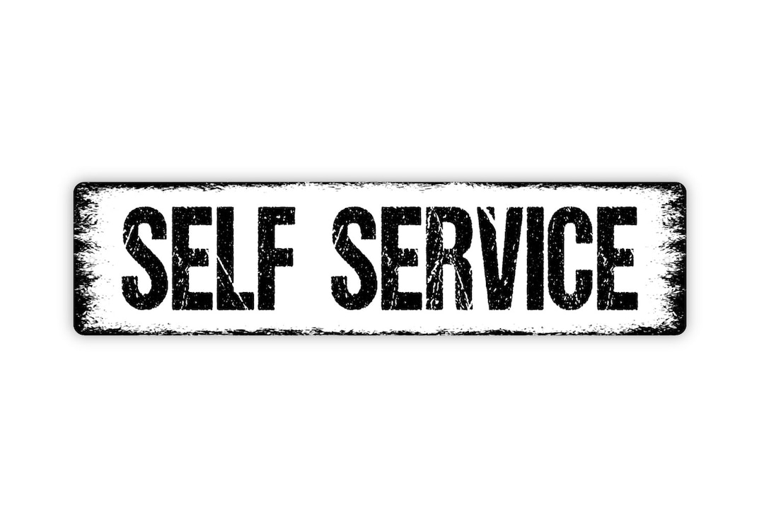 Self Service Sign Buffet Kitchen Pantry Coffee Guests Bed - Etsy