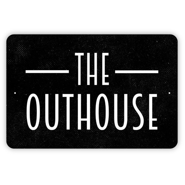 Outhouse Sign - Etsy