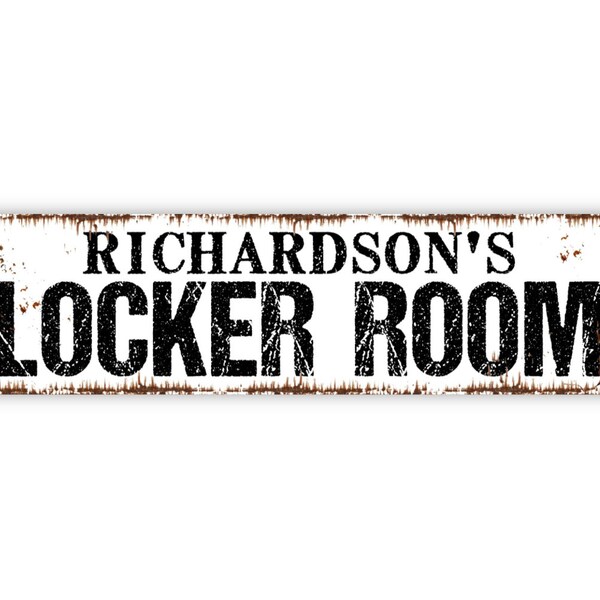 Personalized Locker Name Plates - Etsy