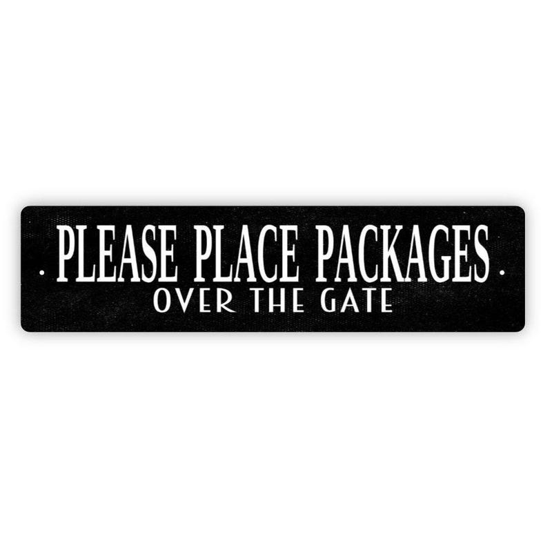 Personalized Package Delivery Signs - Etsy