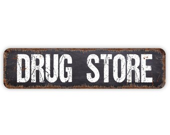 Drug Store Sign | Etsy