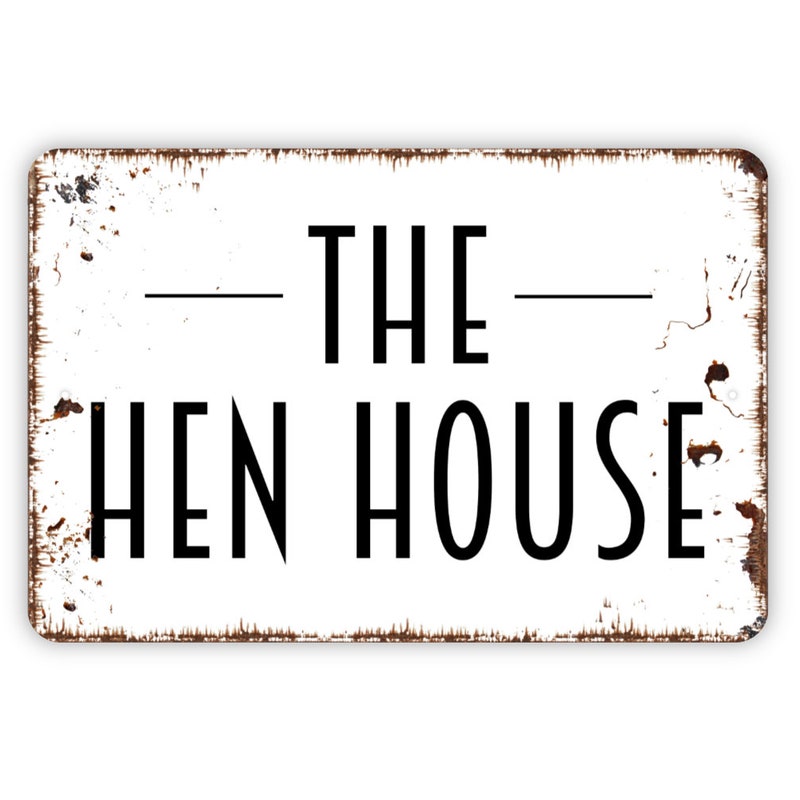 Hen House Sign - Etsy