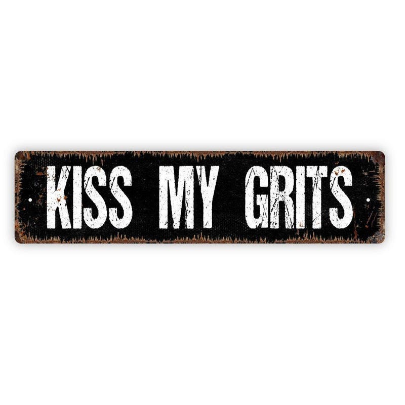 Kiss My Grits - Etsy