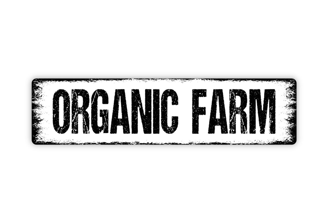 Organic Farm Sign Farm Fresh Eggs Chickens Poultry Garden - Etsy