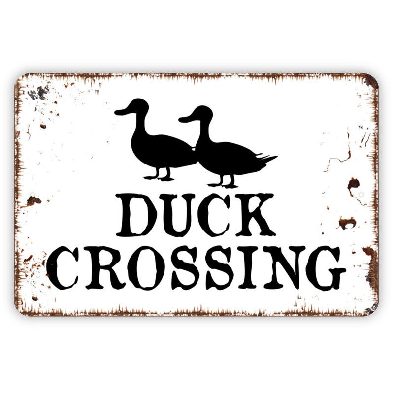 Funny Duck Signs - Etsy