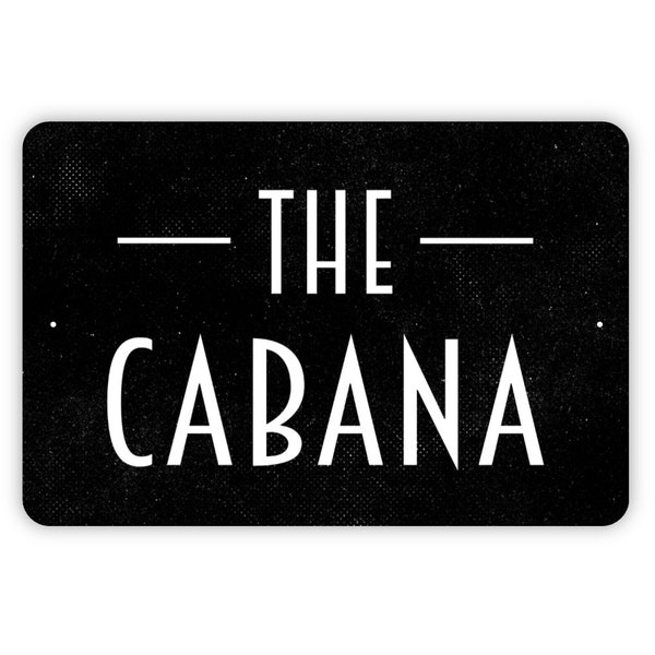 Cabana Sign - Etsy