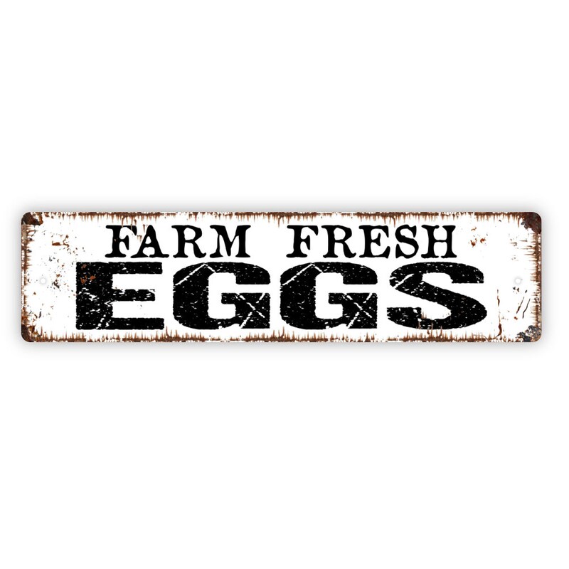 Fresh Eggs Sign - Etsy