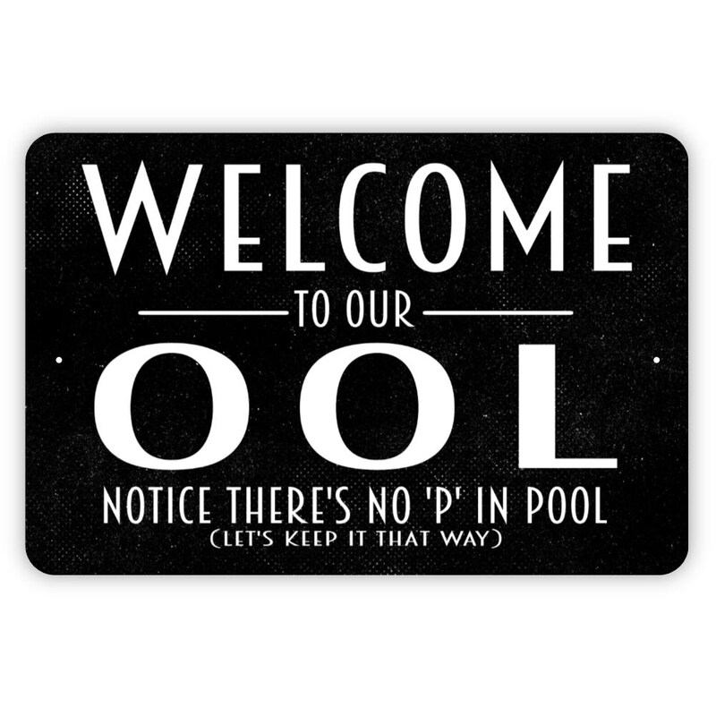 No Peeing in Pool - Etsy