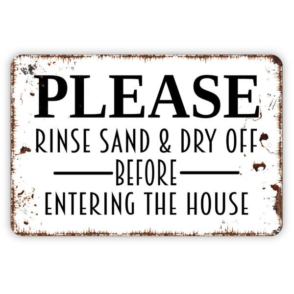 Distressed Wall Sign - Etsy
