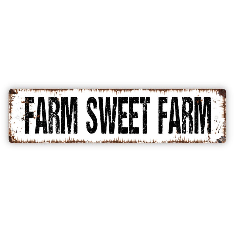 Vintage Farm Sign - Etsy