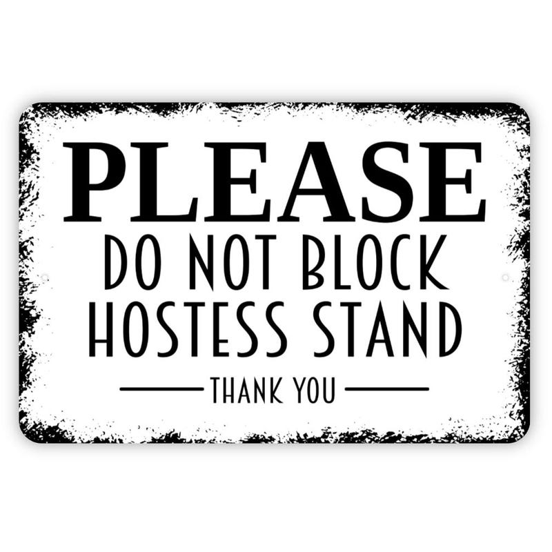 Hostess Stand - Etsy