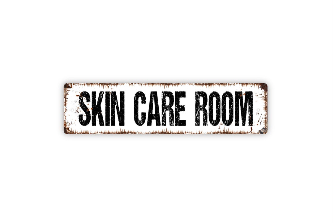 Skin Care Room Sign - Powder Room Salon Restroom Bathroom El Bano ...
